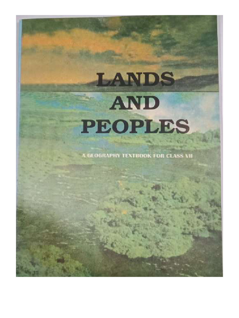 Old Ncert Class-7th Geography | PDF