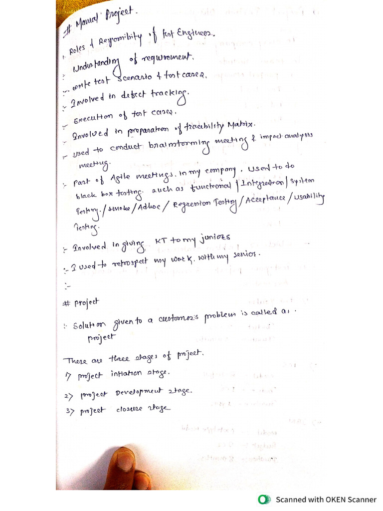 Manual Project | PDF