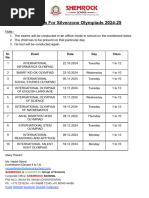 Silverzone Olympiad 2025-26 | PDF