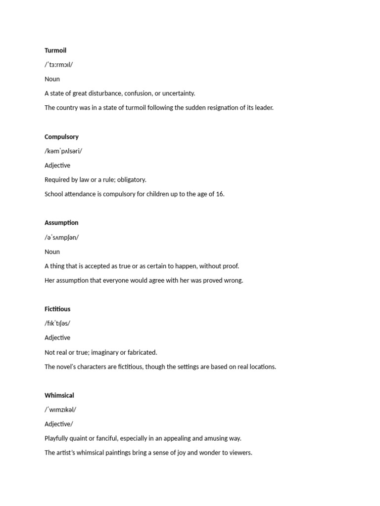 Vocabulary - Changing Education Paradigms | PDF