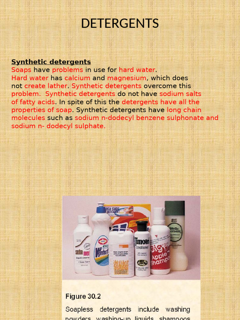 Form 4 23 Detergents | PDF