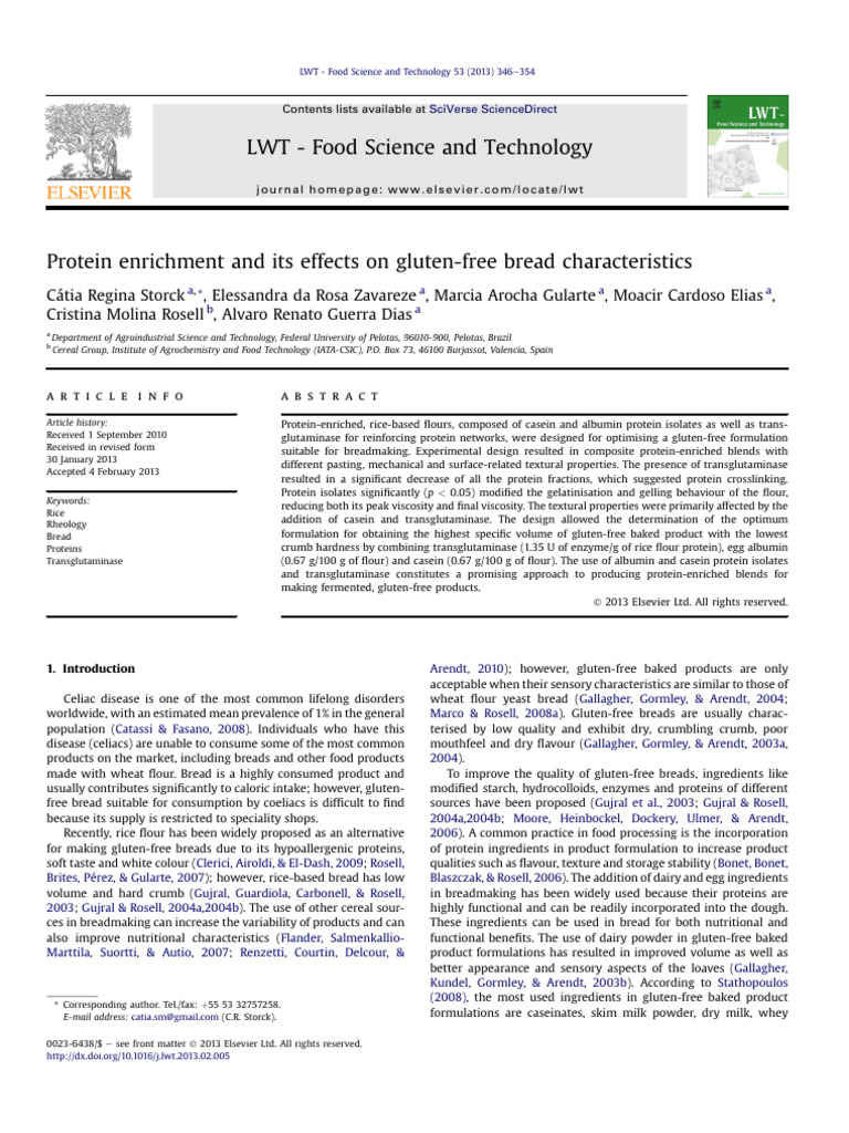 Protein Enrichment and Its Effects On GL | PDF | Macromolecules | Biology