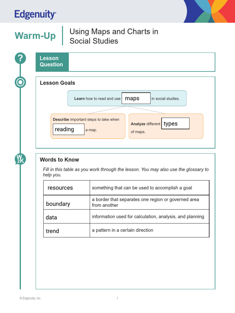ANTHONY MORALES - Using Maps and Charts in Social Studies | PDF | Map ...