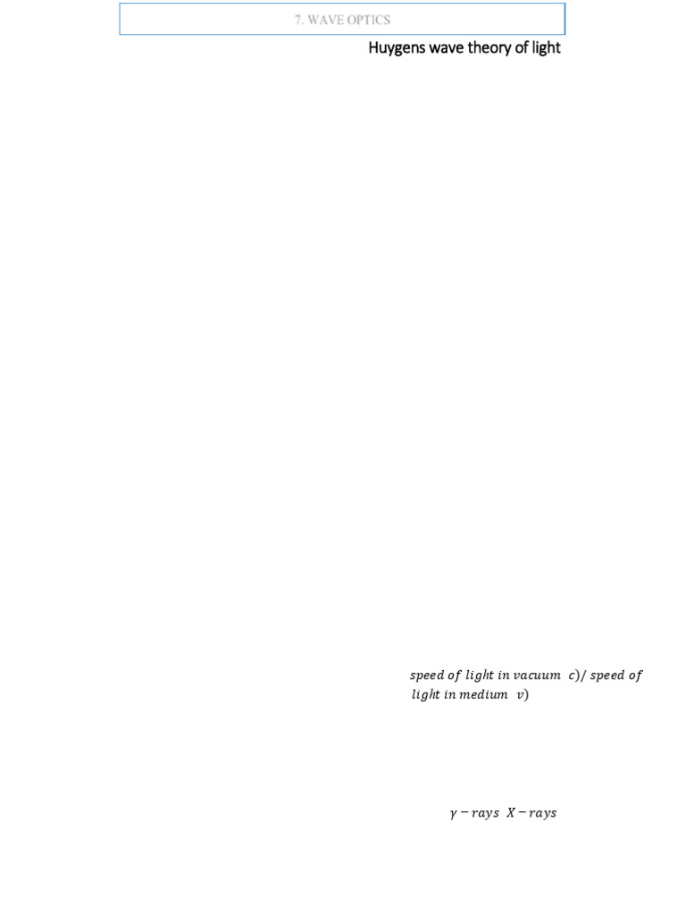 Nature of Light: Corpuscular & Wave Theories | PDF | Angular Resolution ...