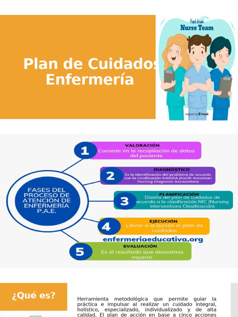 Plan De Cuidados Enfermería Pdf