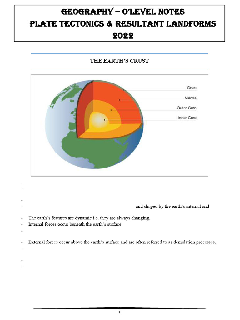 Understanding Molten Rock on Earth's Surface | PDF | Plate Tectonics ...