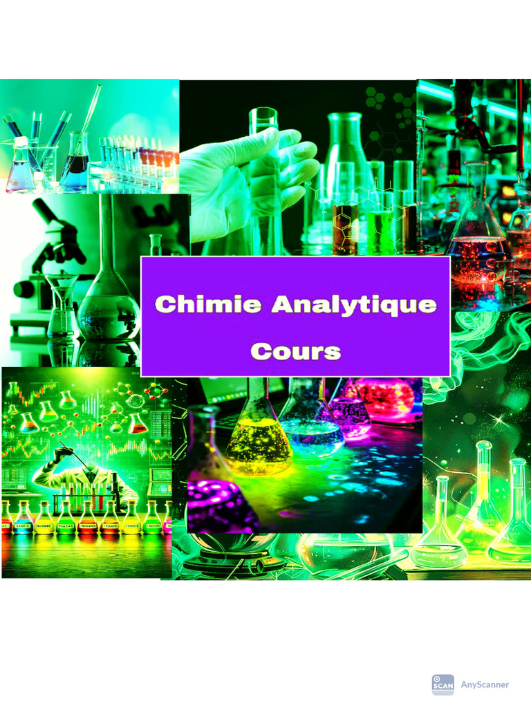 Chimie Analytique Ir Lwembe | PDF