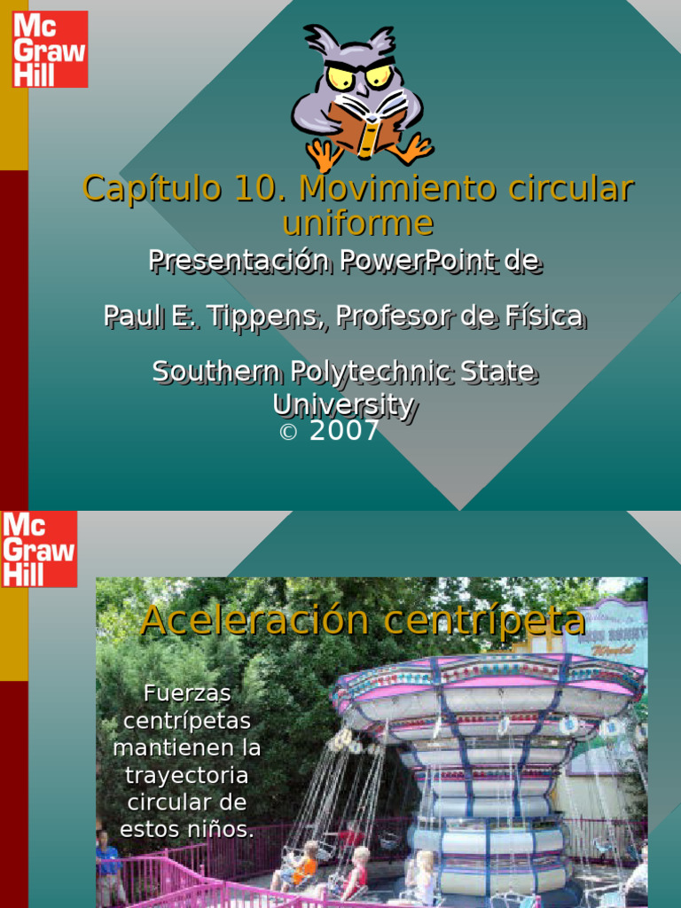 10.-Movimiento Circular Uniforme | PDF | Fuerza | Ingeniería mecánica