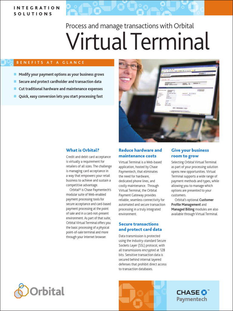 Orbital Virtual Terminal | PDF | Debit Card | Payments