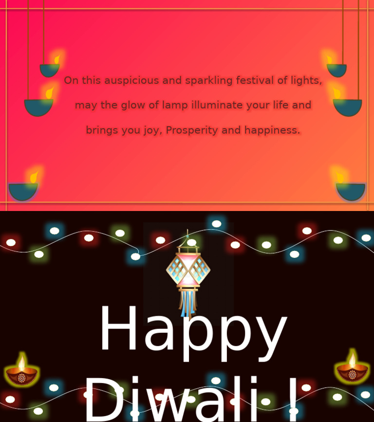 Diwali Greeting | PDF