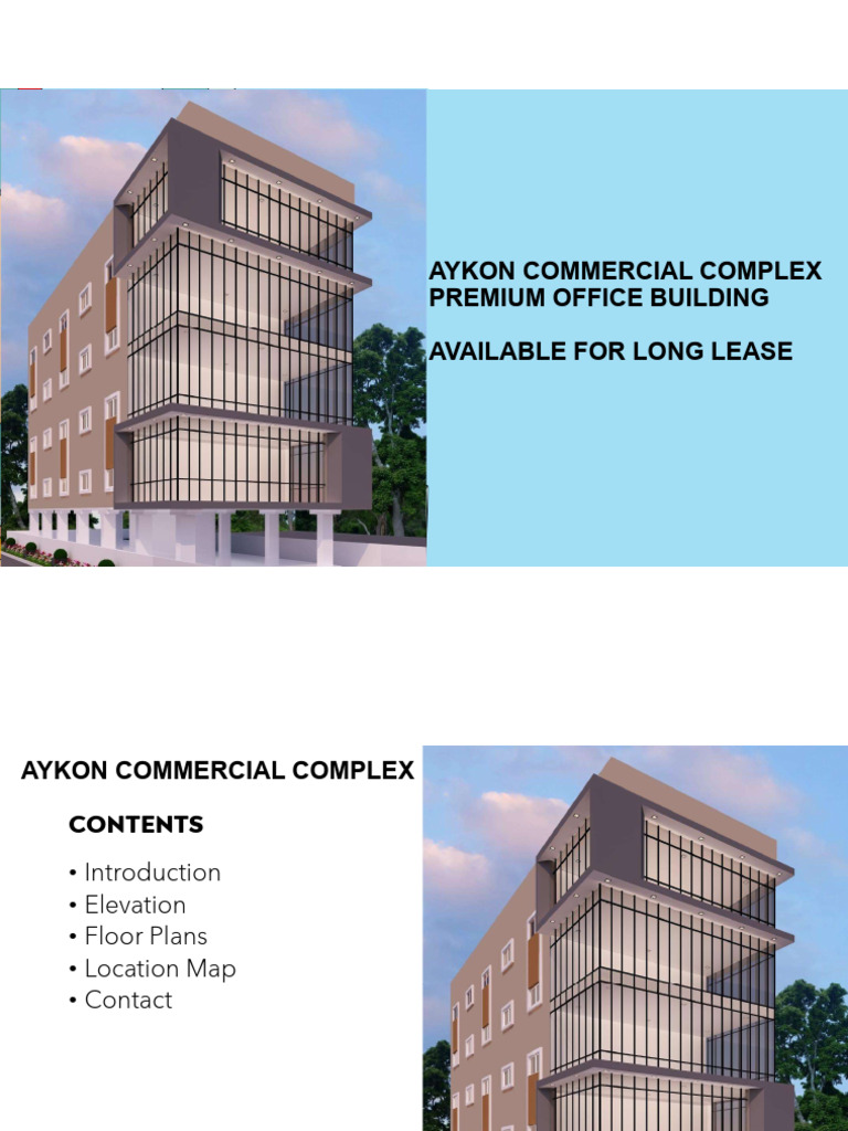 Aykon Commercial Complex | PDF