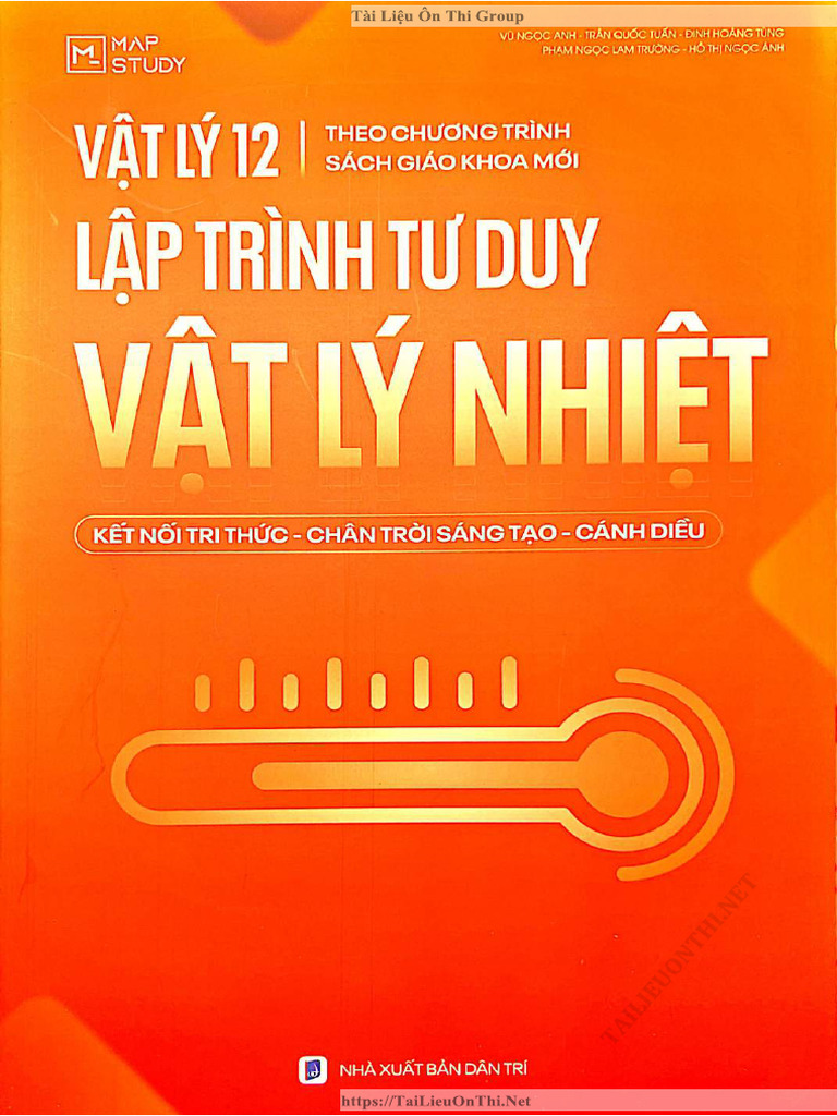 3. eBook Vật Lý 12 Lập Trình Tư Duy Vật Lý Nhiệt Sgk Mới, Thầy Vũ Ngọc Anh Mapstudy | PDF