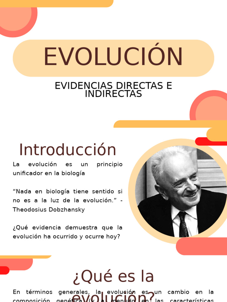 EVOLUCIÓN: Macroevolución y Microevolución (Presentación). | PDF ...