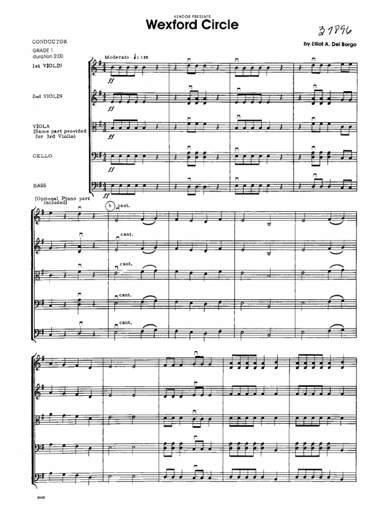 Wexford Circle Score - Unlocked | PDF