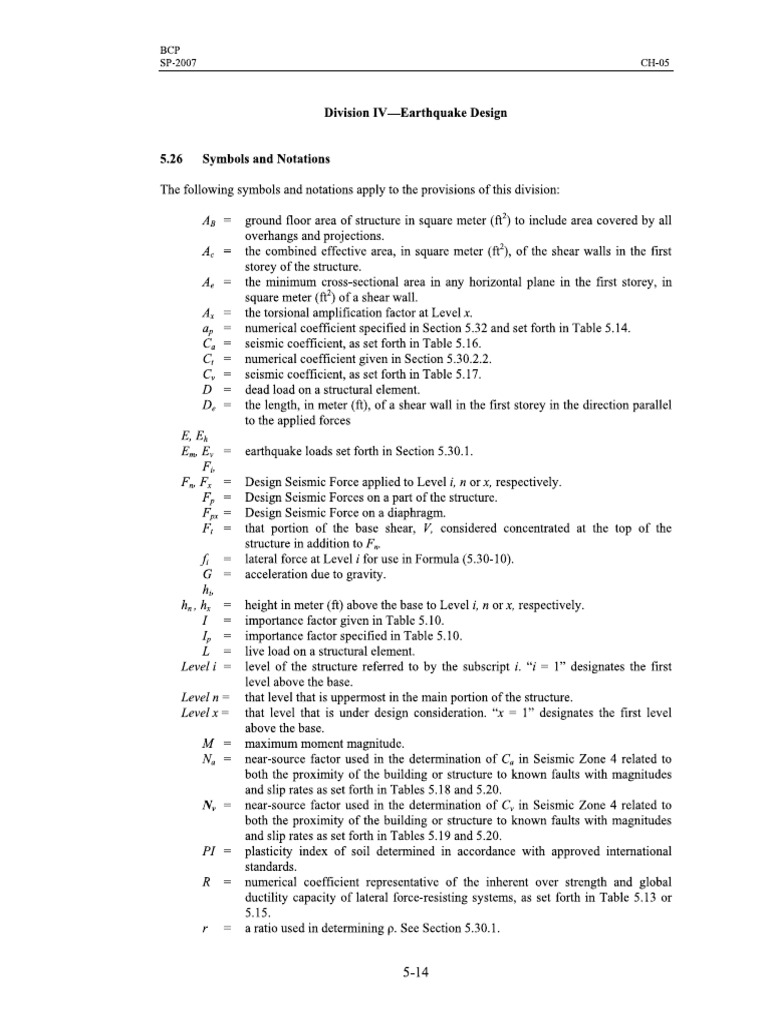 Earthquake Load | PDF