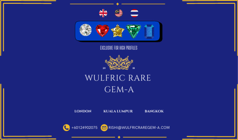 Wulfric Rare Gem (Business Card) .PDF 8 | PDF