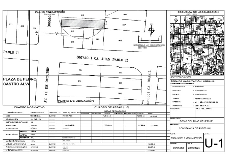 Plano de Ubicación Señora Rosío-Layout1 | PDF