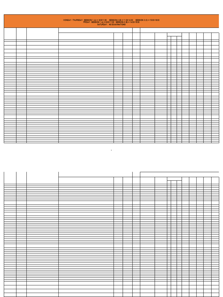 UJ Exam Timetable July 2025 | PDF | Money | Economics