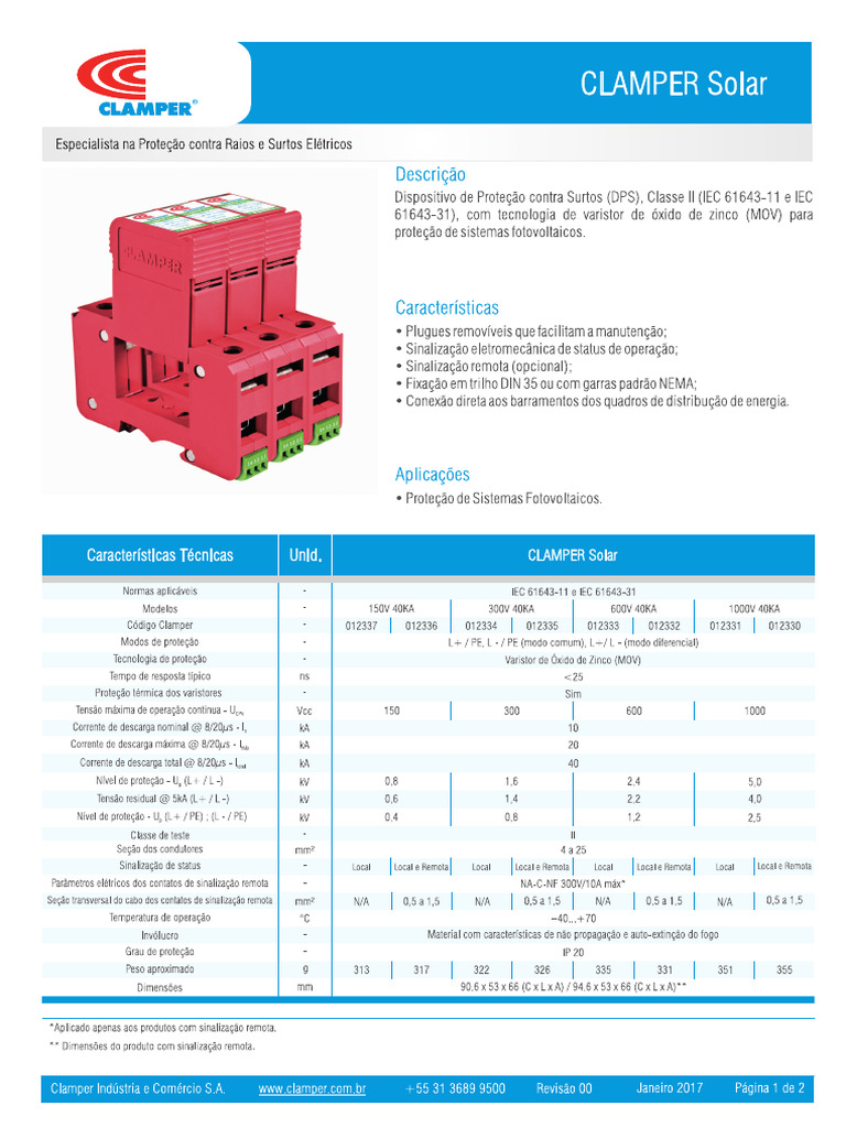 Clamper-Solar port-00-FT Clamper-Solar 00 Port | PDF