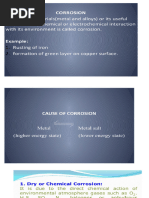 Difference Between Dry Corrosion and Wet Corrosion | PDF
