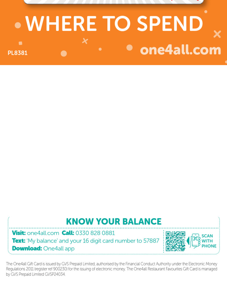 One4all UK Directory 24 | PDF | Debit Card | Gift Card