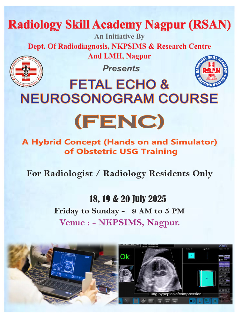 Fetal Echo & Neurosonogram Course | PDF