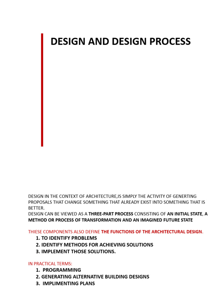 Lec - 13, Design & Design Process | PDF | Design | Evaluation
