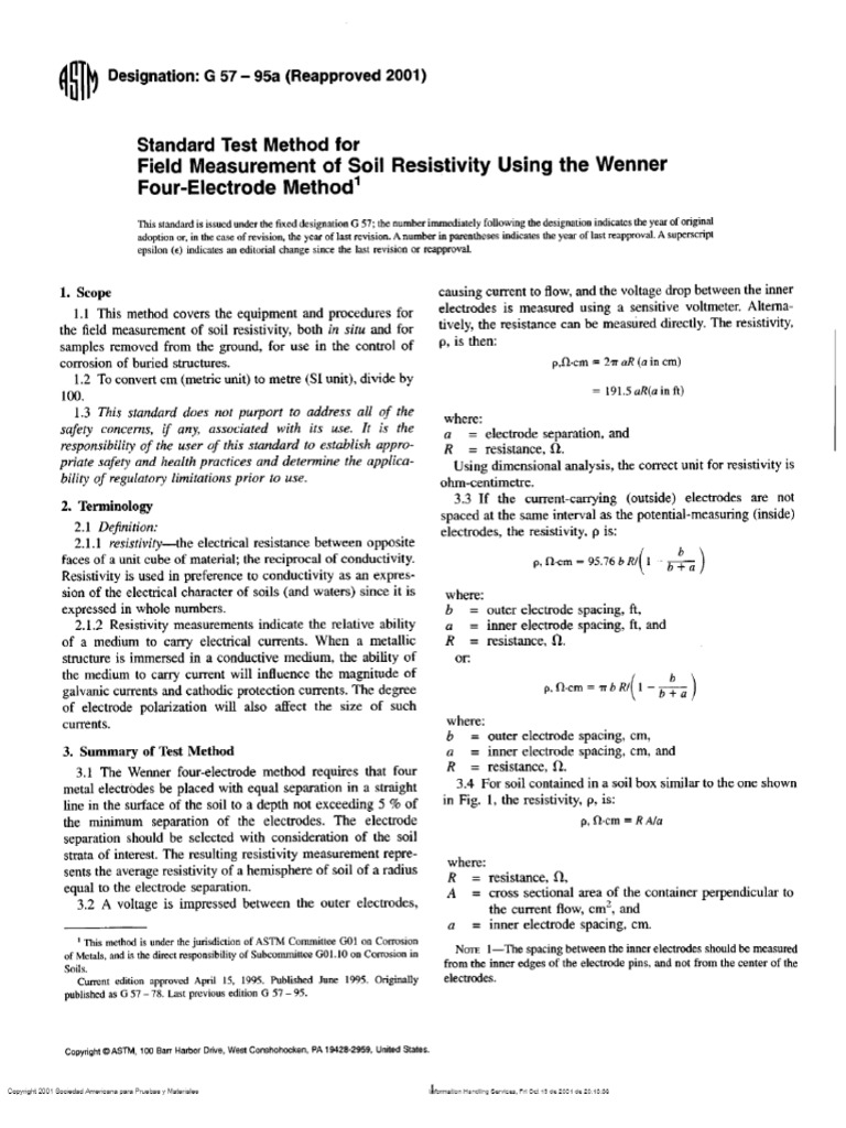 Astm G57-95a | PDF