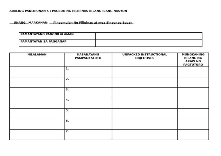 WS AP 5 Unpacking Template v2 | PDF