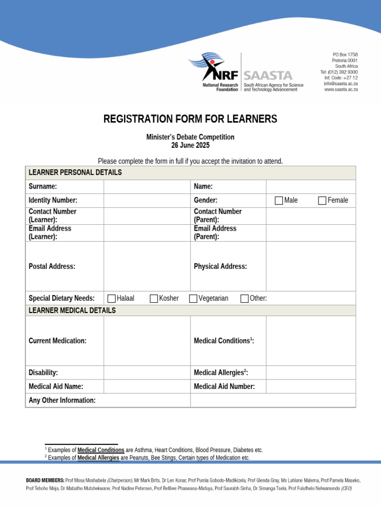 Learner Registration and Indemnity | PDF | Indemnity