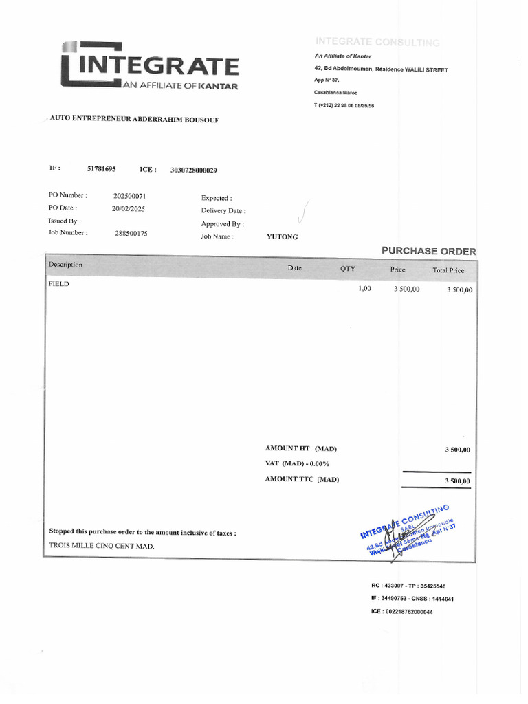 Po 202500071 Abderrahim Bousouf Yutong Tariq | PDF