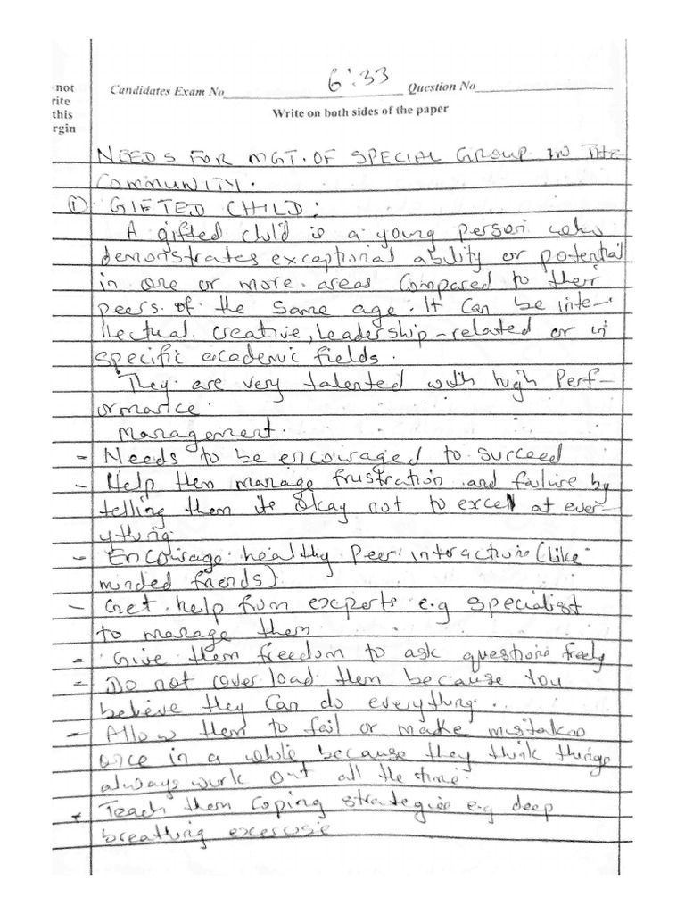 PHN (Management of Specific Groups) | PDF