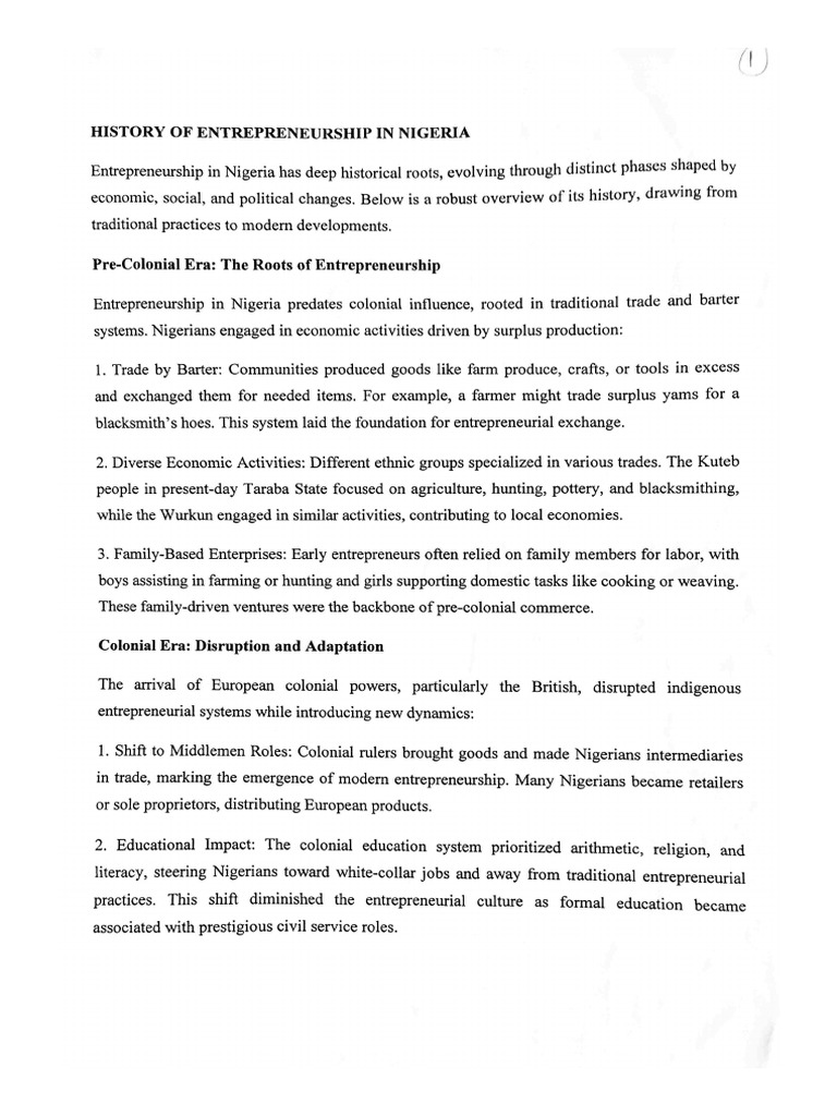 Entrepreneurship Unit 2 (Combined Group Work) | PDF