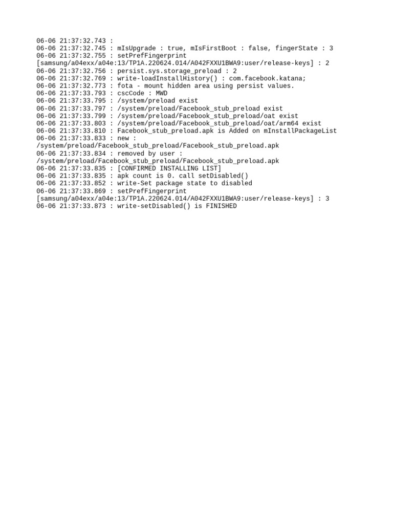 Preload Installer | PDF
