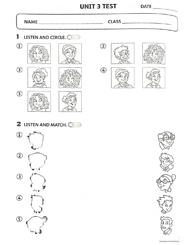Tests 1st Grade | PDF