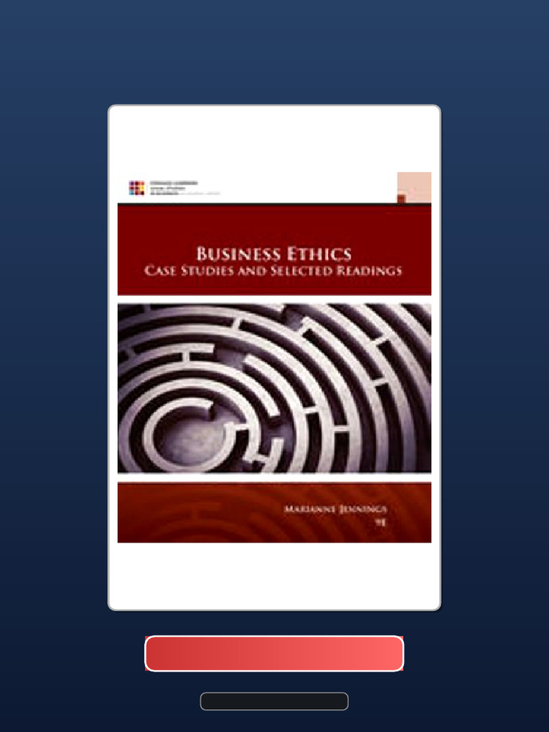 Verified PDF Download Business Ethics Case Studies and Selected ...