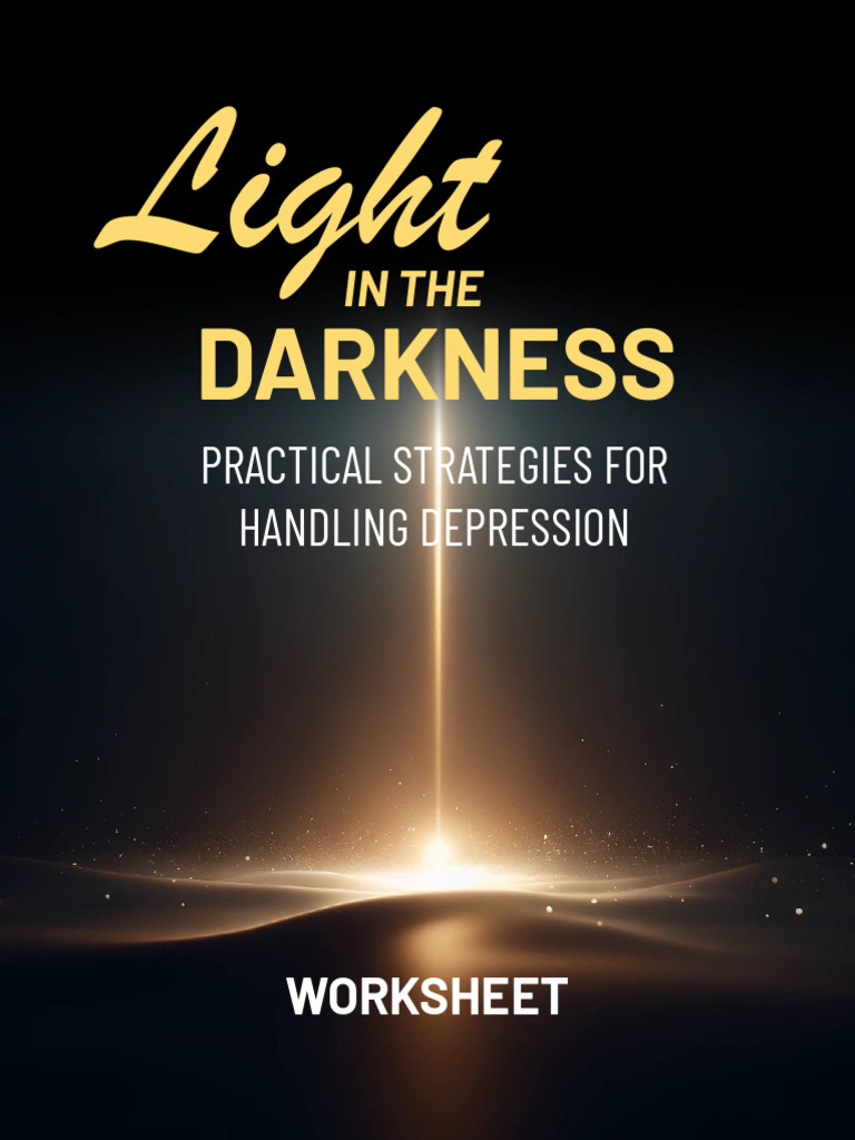 Strategies for Managing Depression Worksheet | PDF | Major Depressive ...