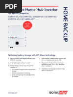 Datasheet Inversor 100kW | PDF | Power Inverter | Alternating Current