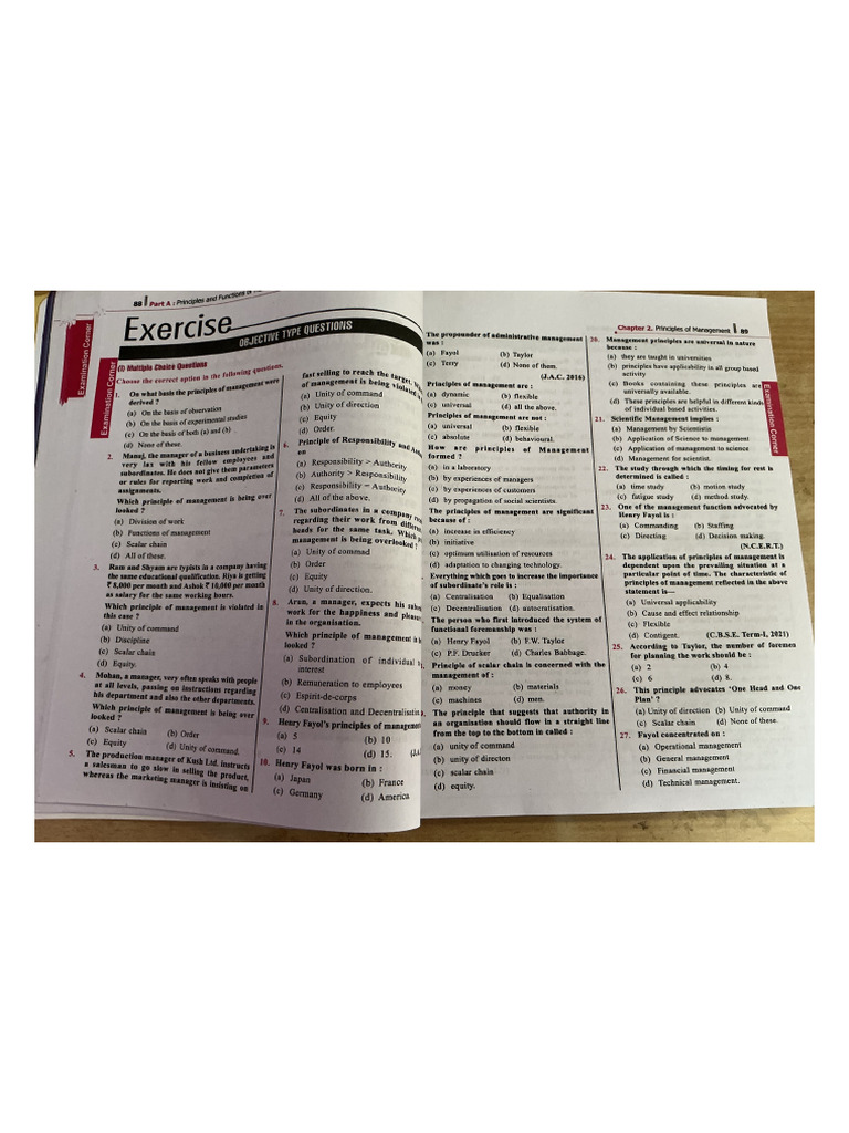 Chapter 2 Examination Corner BST | PDF