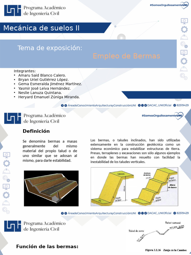 Empleo de Bermas | PDF | Sustentabilidad | Suelo