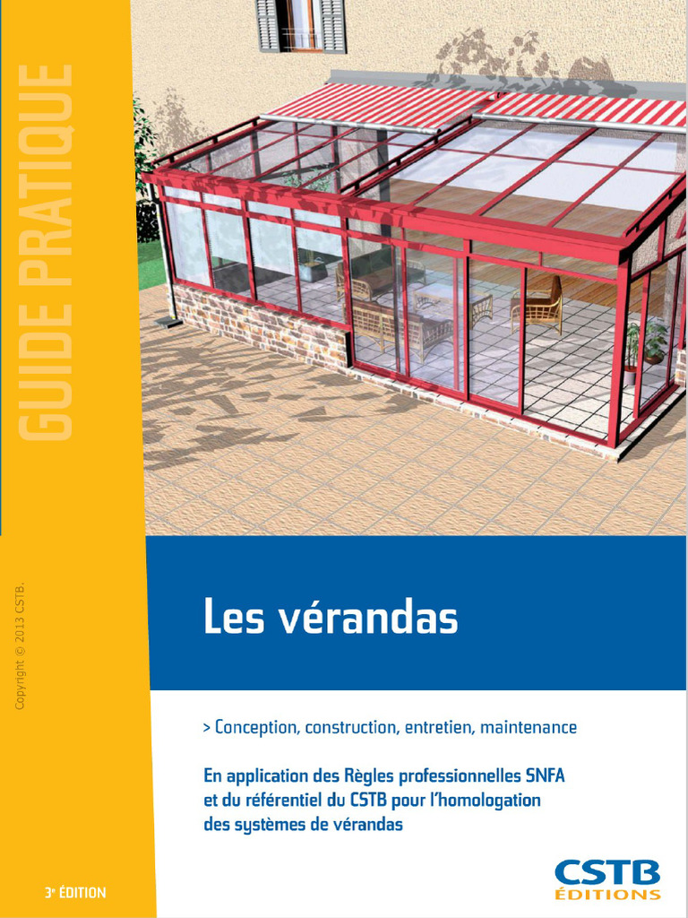 Vérandas CSTB 2013 | PDF