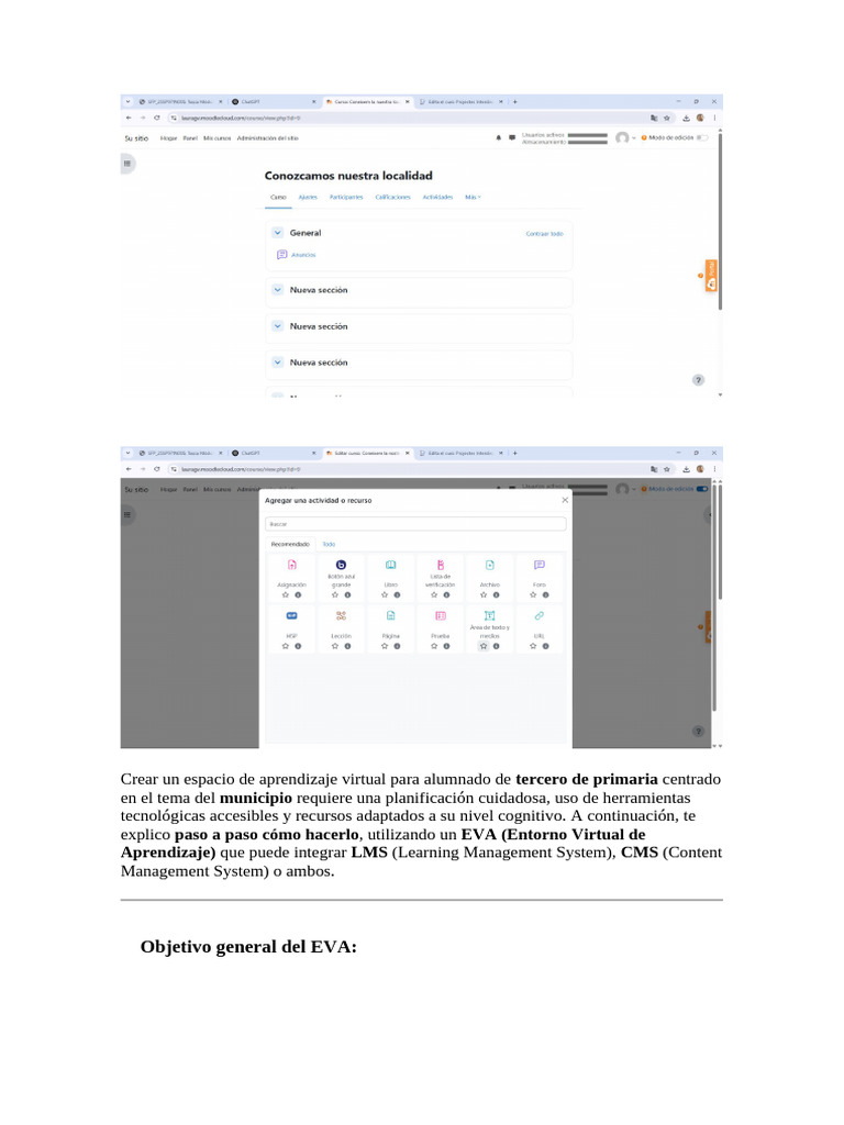 Como Crear Con Moodle | PDF | Moodle