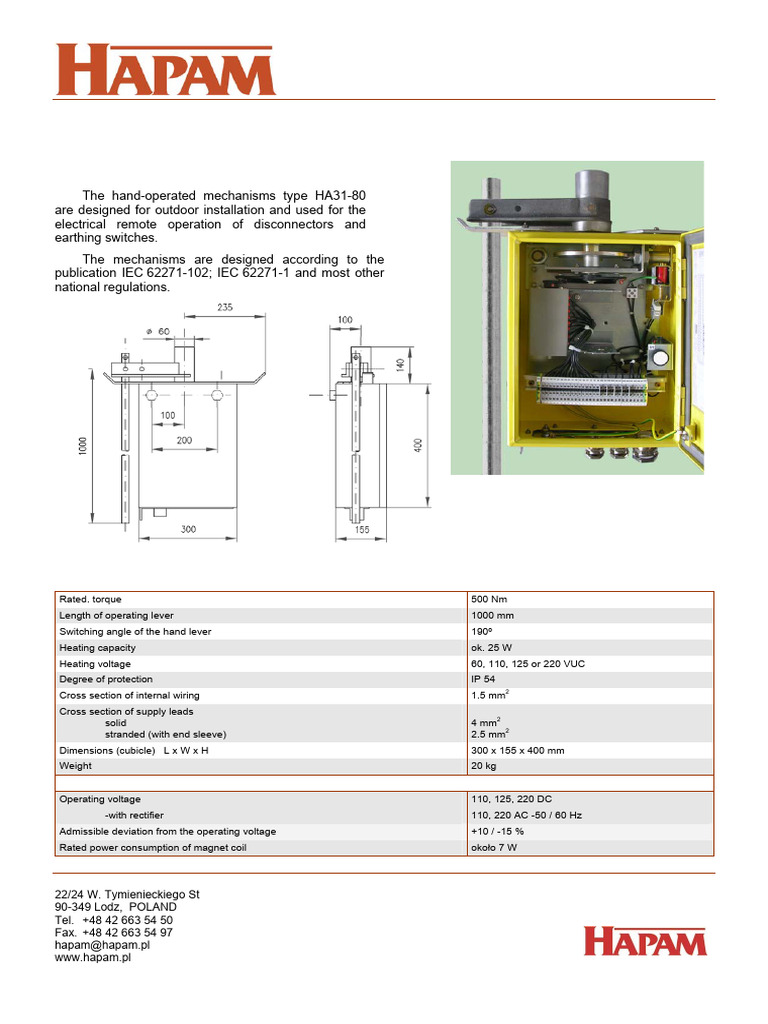 Karta - HA-en HAPAM (Mec Manual) | PDF | Alternating Current | Power ...