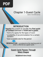 Stages of Guest Cycle | PDF | Payments | Hotel