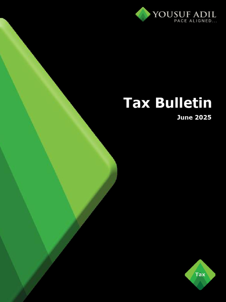 June 2025 Tax Bulletin Summary | PDF | Taxes | Alternative Dispute ...