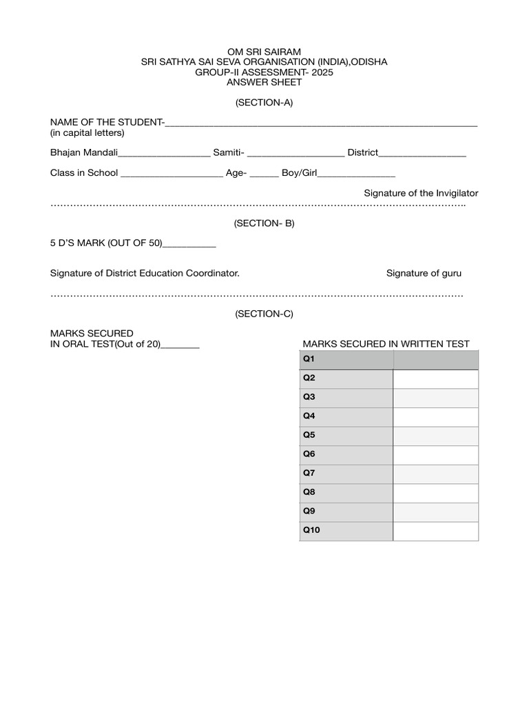 Front Page Format | PDF