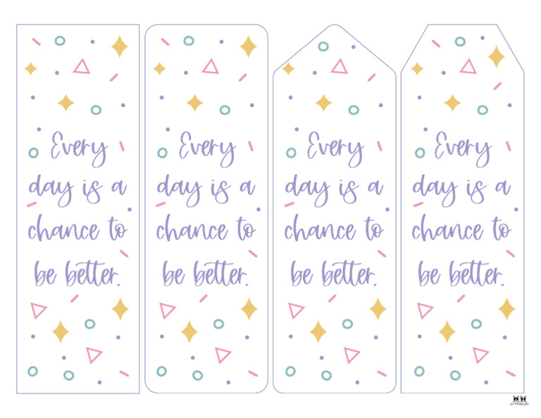 Printable Bookmarks 28 | PDF