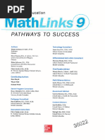 Grade Nine Math Textbook Alberta | PDF | Adolescence | Teaching Mathematics