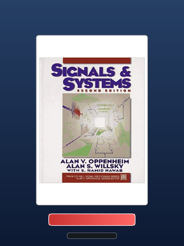 Verified PDF Download Signals and Systems 2nd Edition by Alan V ...