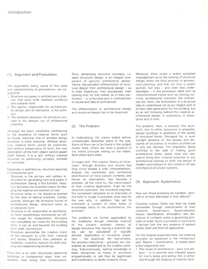 Heino Engel Structure Systems Introduction 1 | PDF